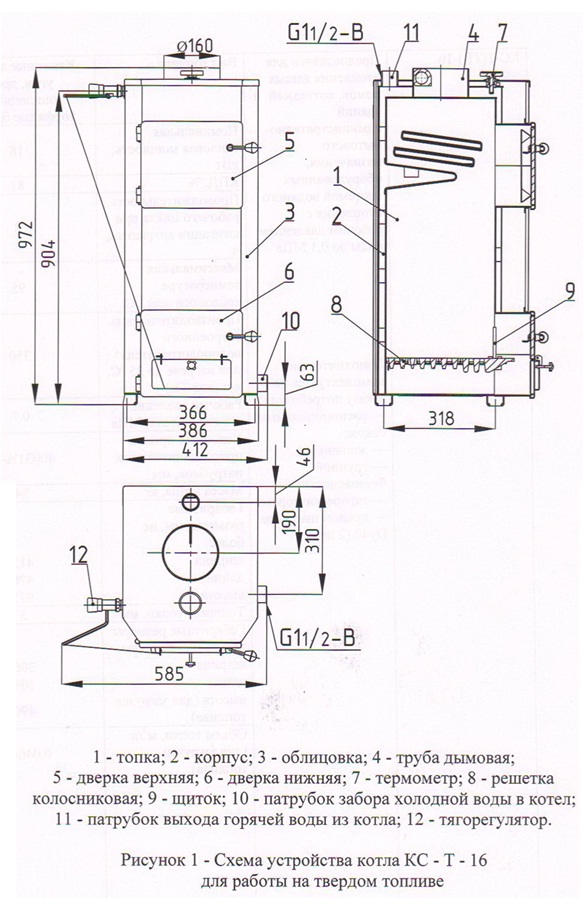 Газовый Котел Вулкан 16 Инструкция - internetdedal